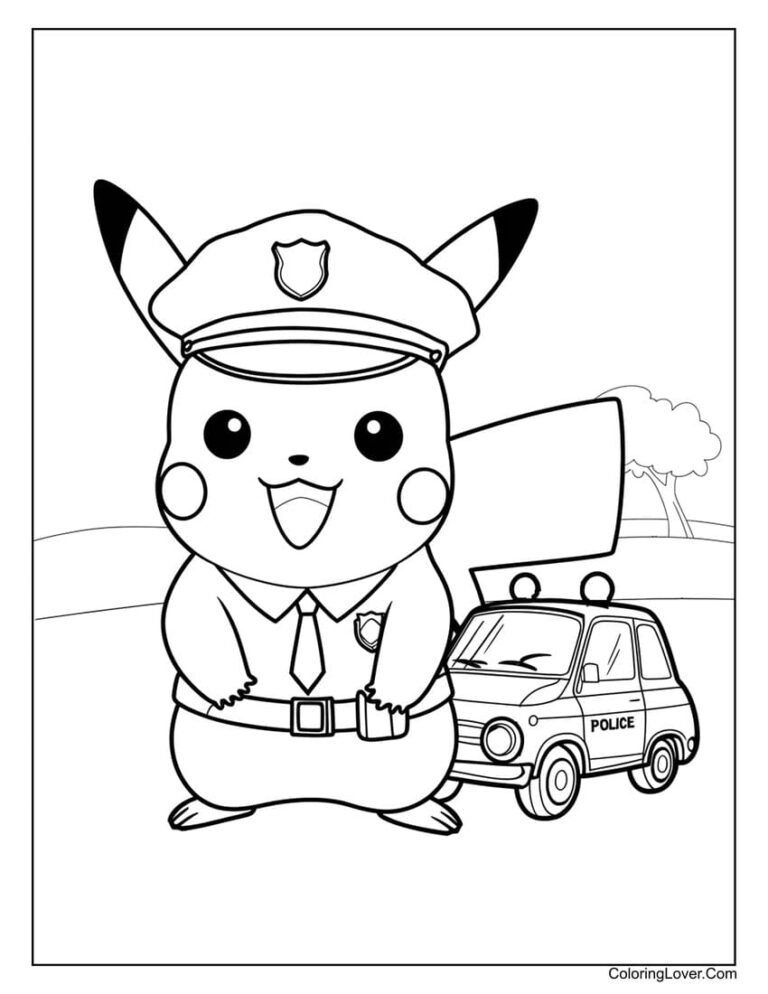 52 Pikachu Coloring Pages (Free Printables for All Ages)