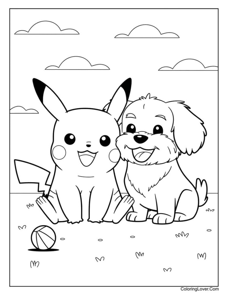 52 Pikachu Coloring Pages (Free Printables for All Ages)