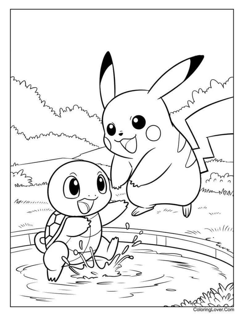 52 Pikachu Coloring Pages (Free Printables for All Ages)
