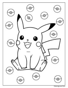 52 Pikachu Coloring Pages (Free Printables for All Ages)