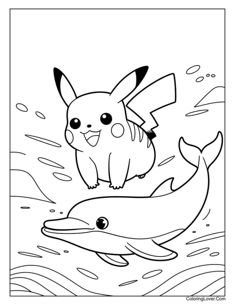 52 Pikachu Coloring Pages (Free Printables for All Ages)