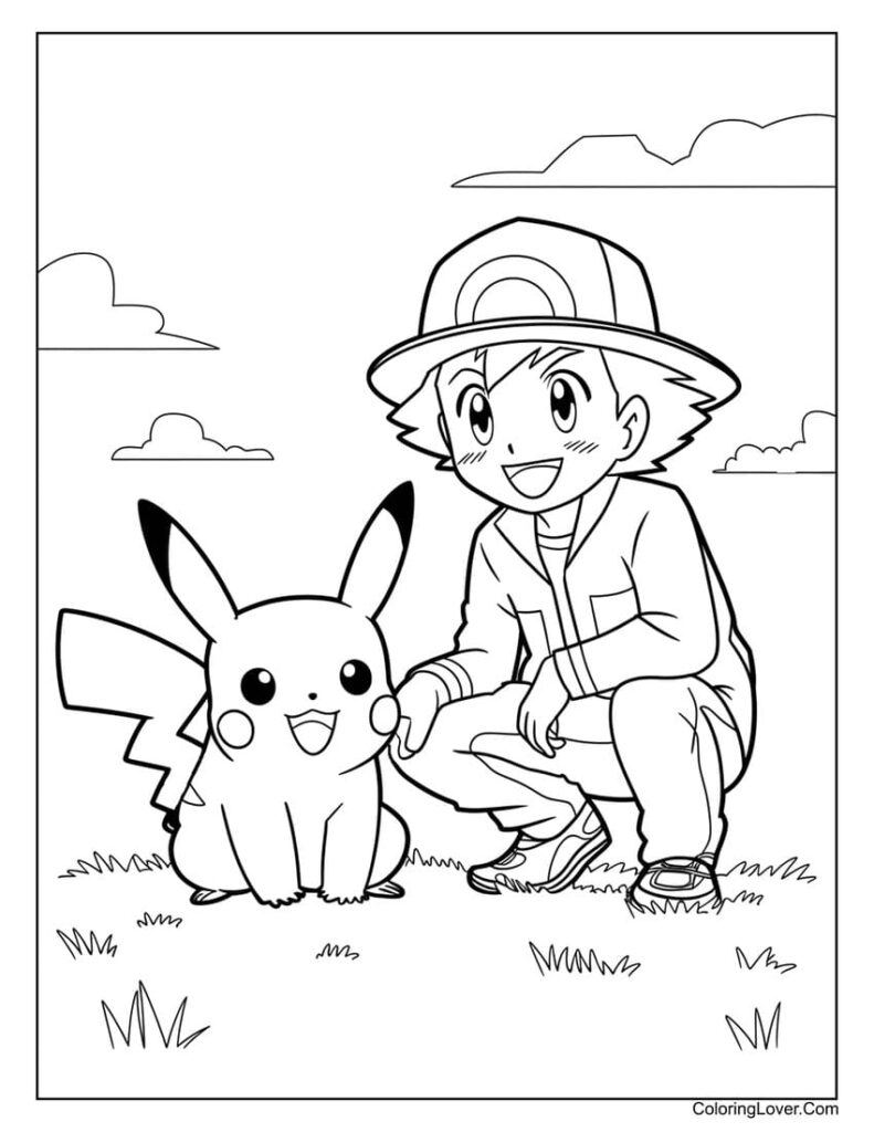 52 Pikachu Coloring Pages (Free Printables for All Ages)