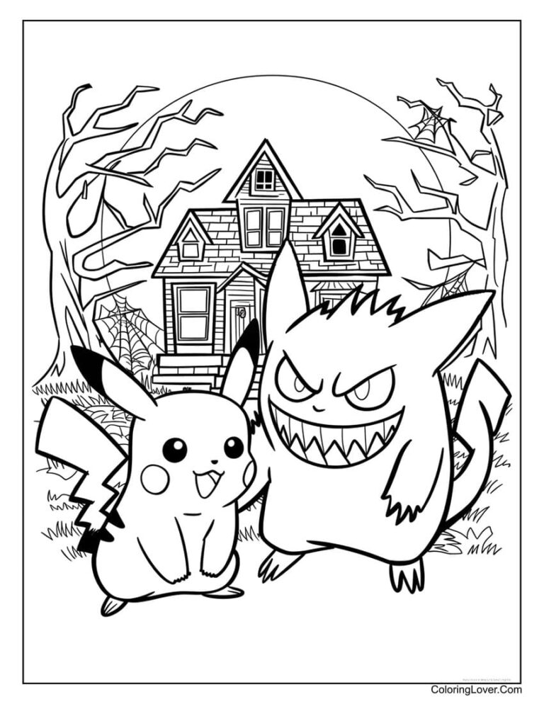 52 Pikachu Coloring Pages (Free Printables for All Ages)
