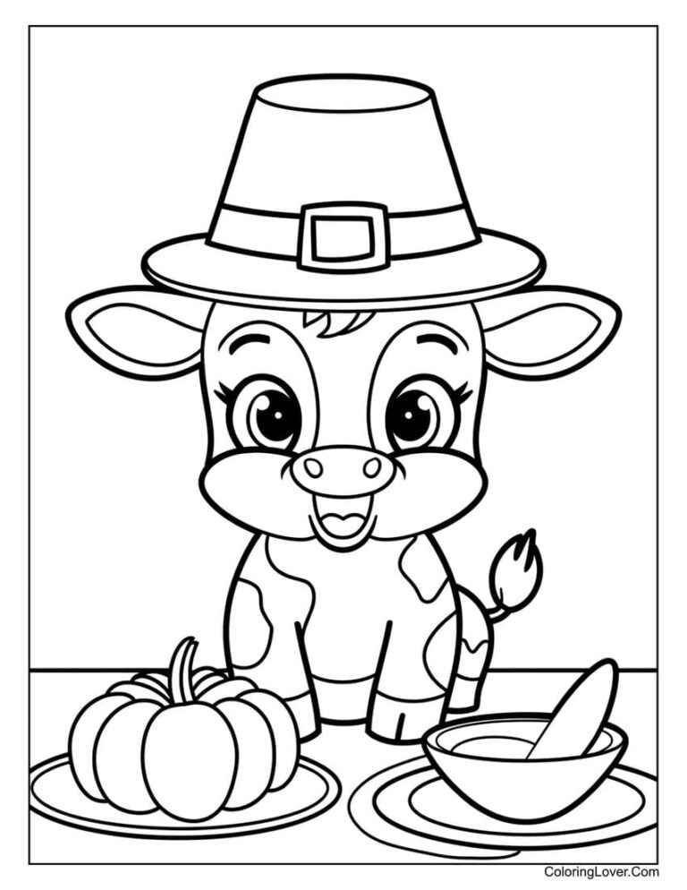 45 Cow Coloring Pages (Free Printables for All Ages)