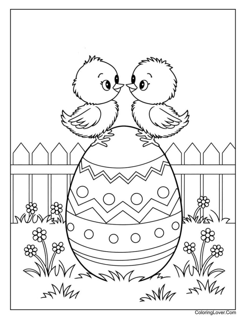 41 Easter Coloring Pages (Printables: Egg, Bunny, and More)