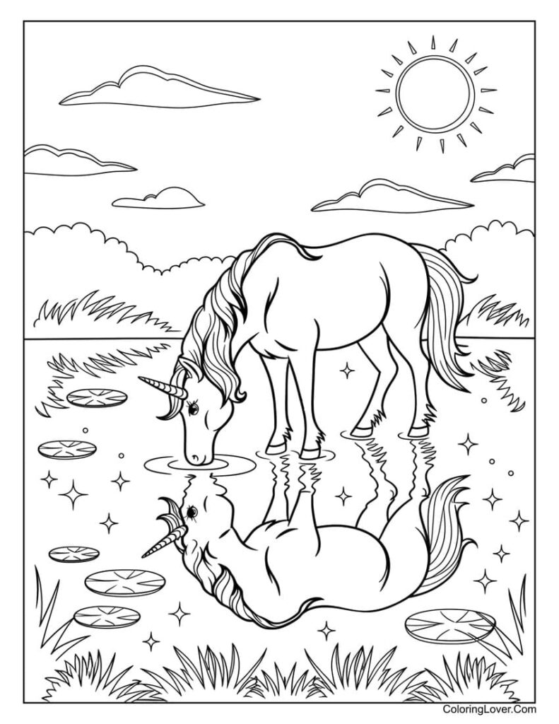 76 Unicorn Coloring Pages (Free Printables for All Ages)