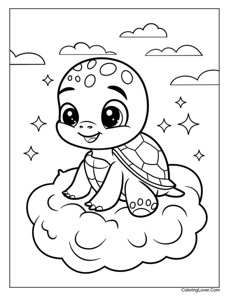 42 Turtle Coloring Pages (Free Printables for All Ages)