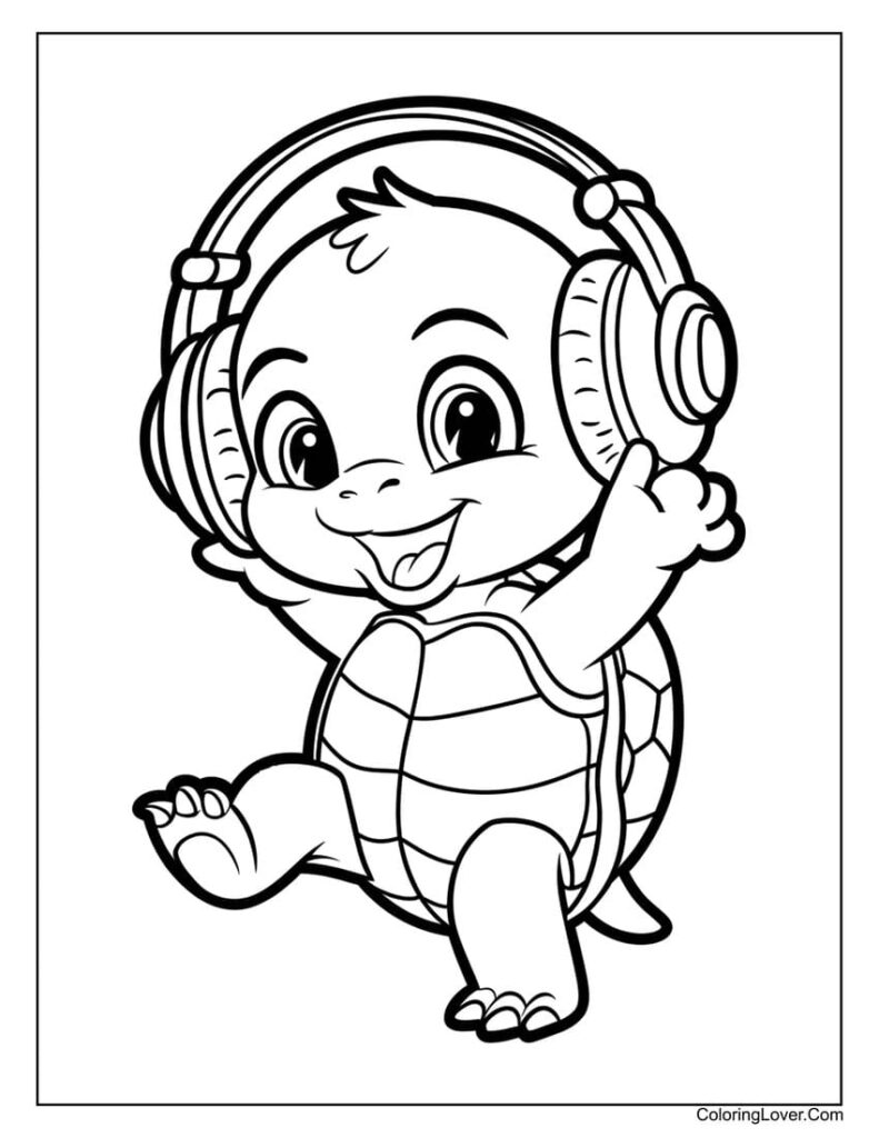 42 Turtle Coloring Pages (Free Printables for All Ages)