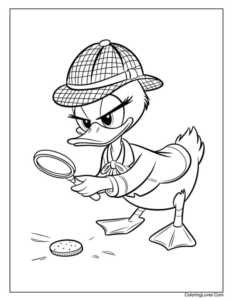 39 Duck Coloring Pages (Free Printables for All Ages)