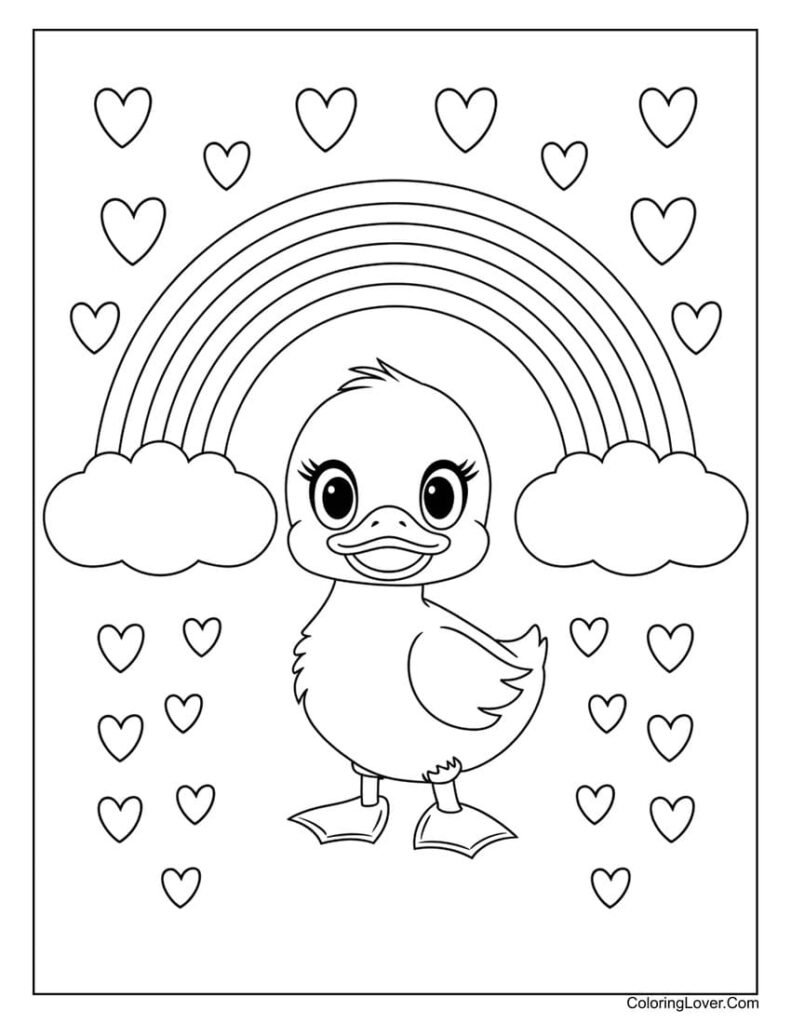39 Duck Coloring Pages (Free Printables for All Ages)