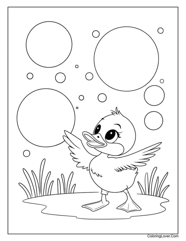 39 Duck Coloring Pages (Free Printables for All Ages)