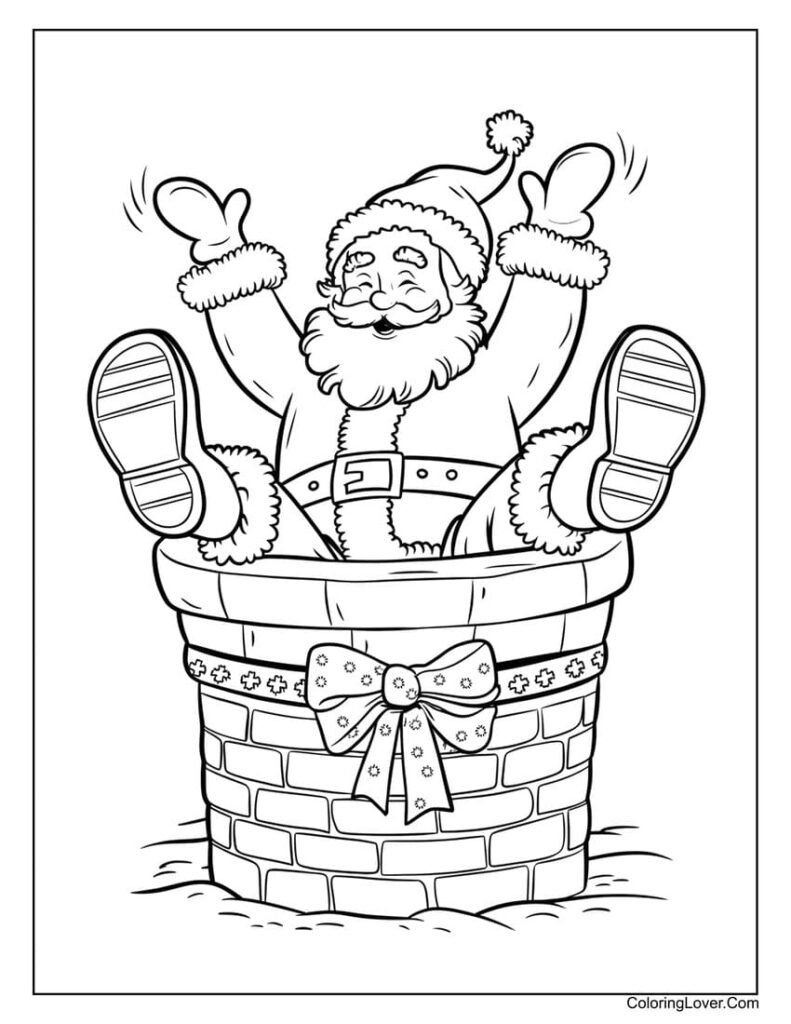 58 Santa Claus Coloring Pages (Free Printables for All Ages)