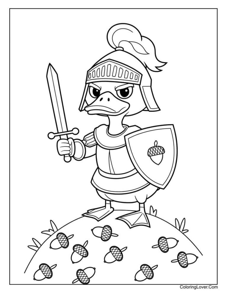 39 Duck Coloring Pages (Free Printables for All Ages)