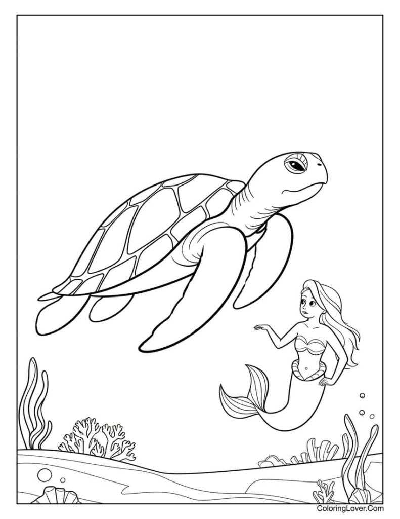 42 Turtle Coloring Pages (Free Printables for All Ages)