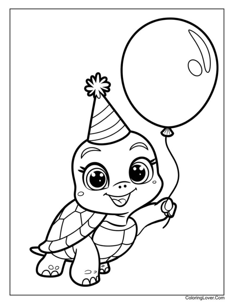 42 Turtle Coloring Pages (Free Printables for All Ages)