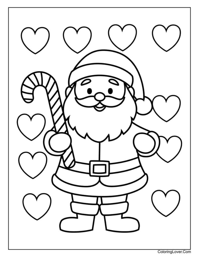 58 Santa Claus Coloring Pages (Free Printables for All Ages)