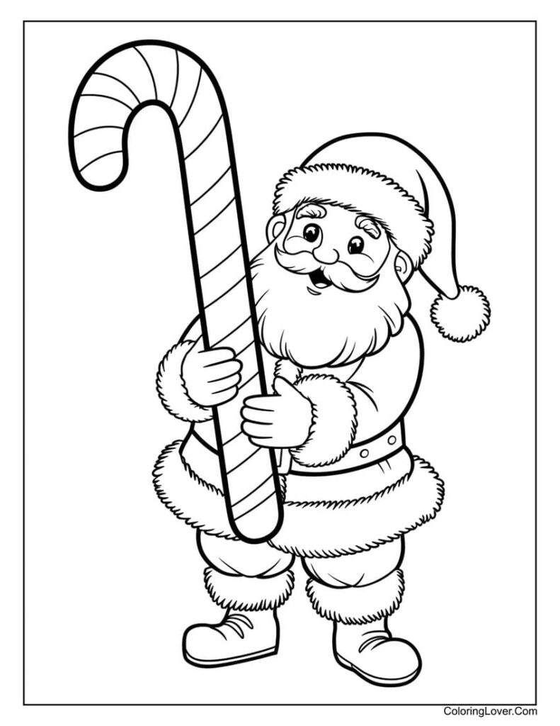 58 Santa Claus Coloring Pages (Free Printables for All Ages)