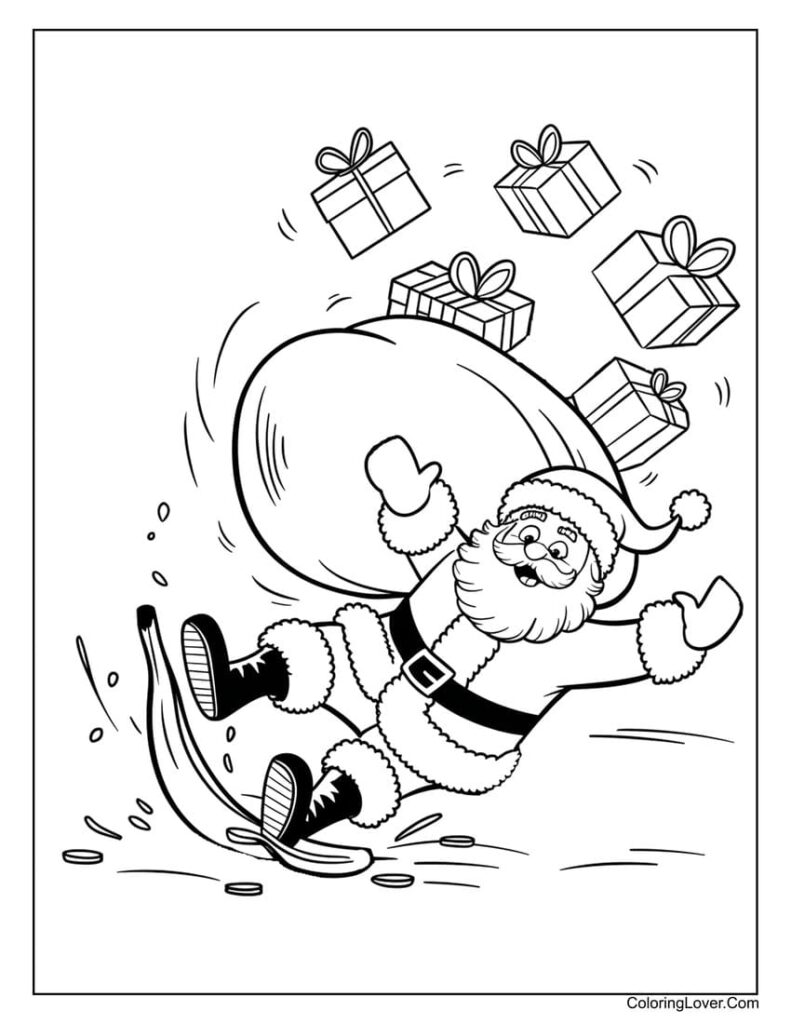 58 Santa Claus Coloring Pages (Free Printables for All Ages)