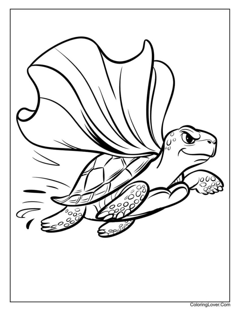 42 Turtle Coloring Pages (Free Printables for All Ages)