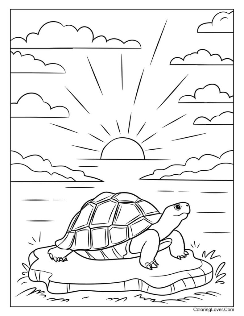 42 Turtle Coloring Pages (Free Printables for All Ages)