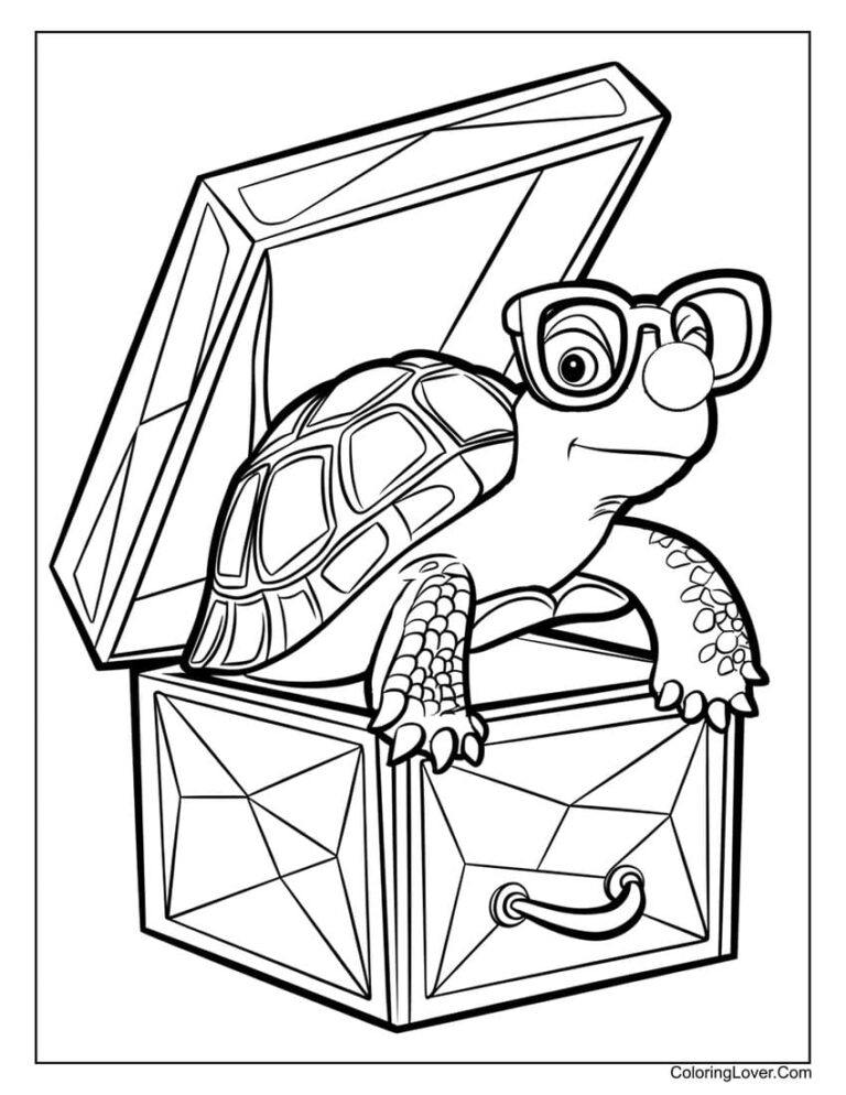 42 Turtle Coloring Pages (Free Printables for All Ages)