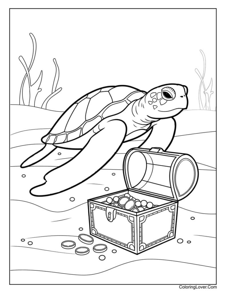 42 Turtle Coloring Pages (Free Printables for All Ages)