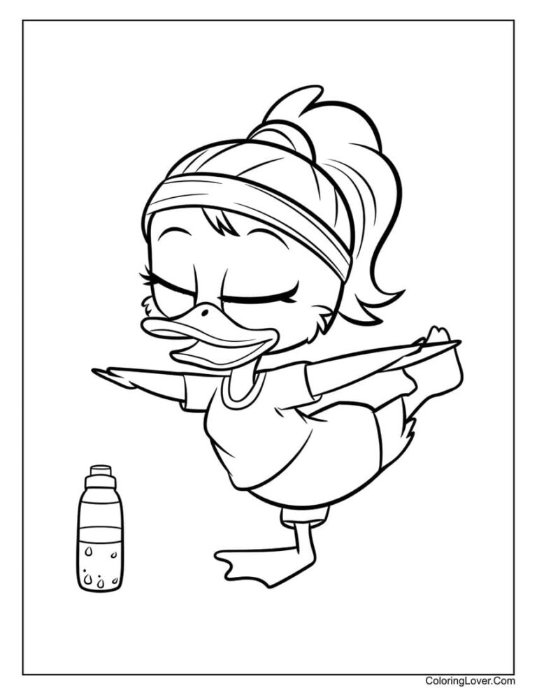 39 Duck Coloring Pages (Free Printables for All Ages)