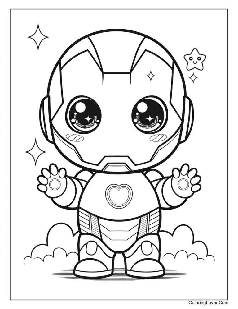 57 Cute Coloring Pages (Free Printables for All Ages)