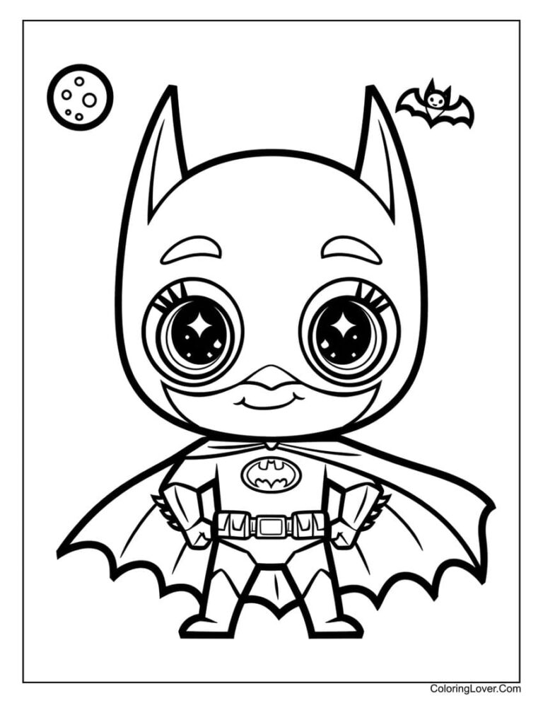 57 Cute Coloring Pages (Free Printables for All Ages)