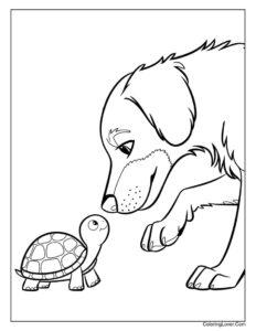77 Dog Coloring Pages (Free Printables for All Ages)