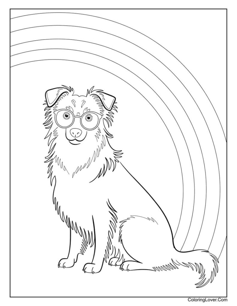 77 Dog Coloring Pages (Free Printables for All Ages)