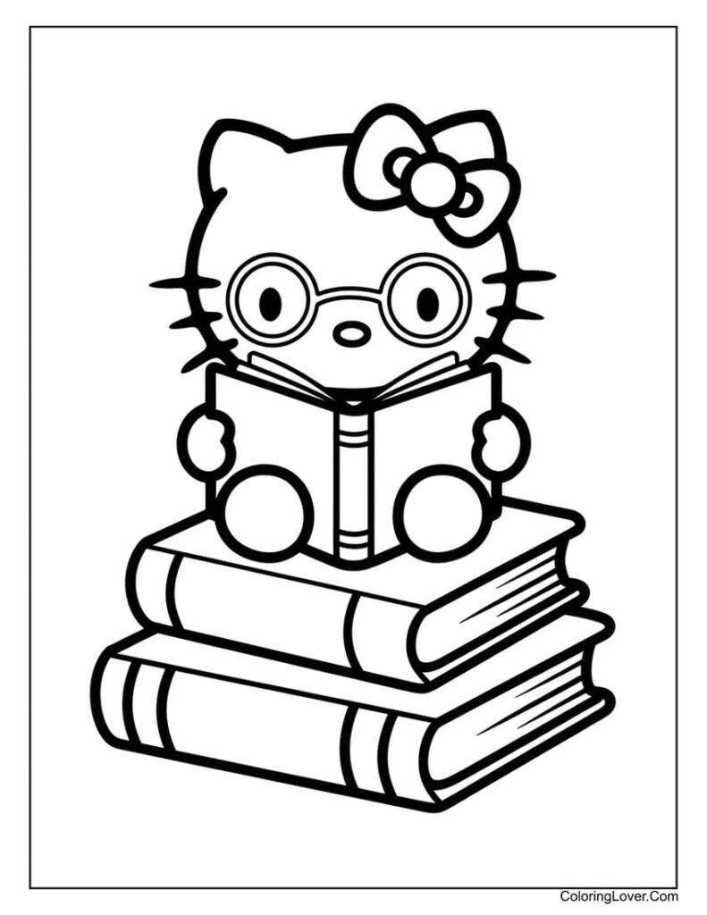 67 Hello Kitty Coloring Pages (Free Printables for All Ages)