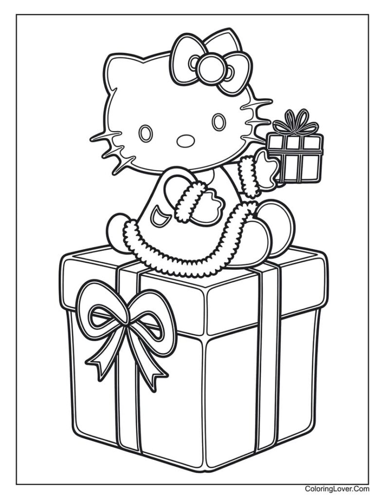 53 Hello Kitty Coloring Pages (Free Printables for Kids)