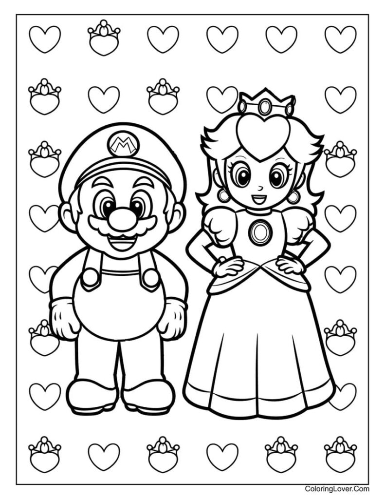 56 Super Mario Coloring Pages (Free Printables for All Ages)