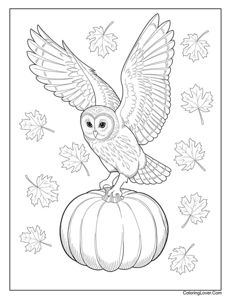 39 Owl Coloring Pages (Free Printables for All Ages)