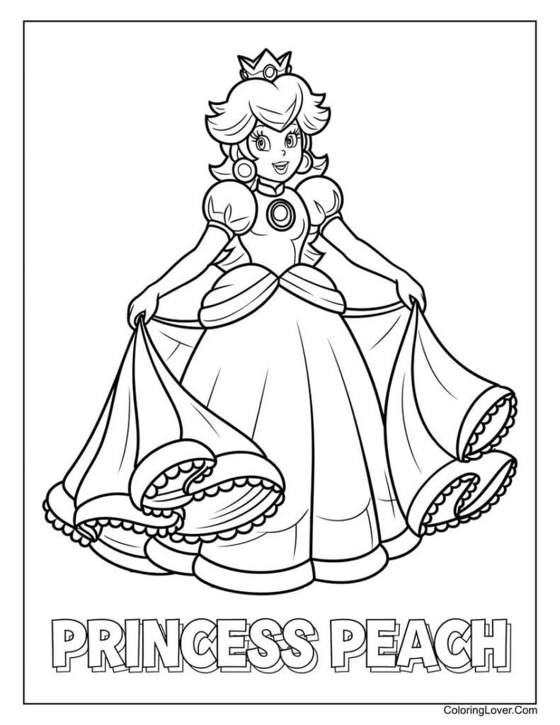 56 Super Mario Coloring Pages (Free Printables for All Ages)