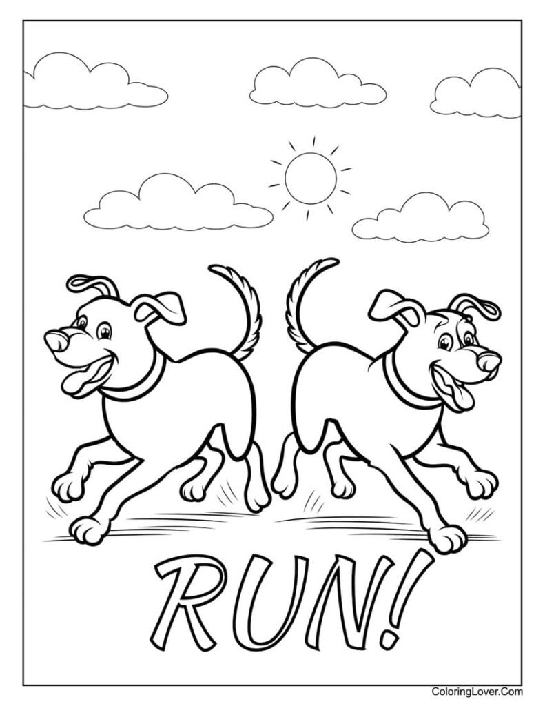 77 Dog Coloring Pages (Free Printables for All Ages)