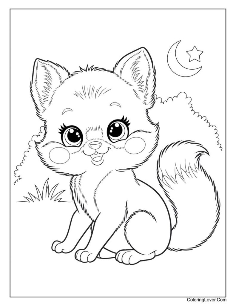 57 Cute Coloring Pages (Free Printables for All Ages)