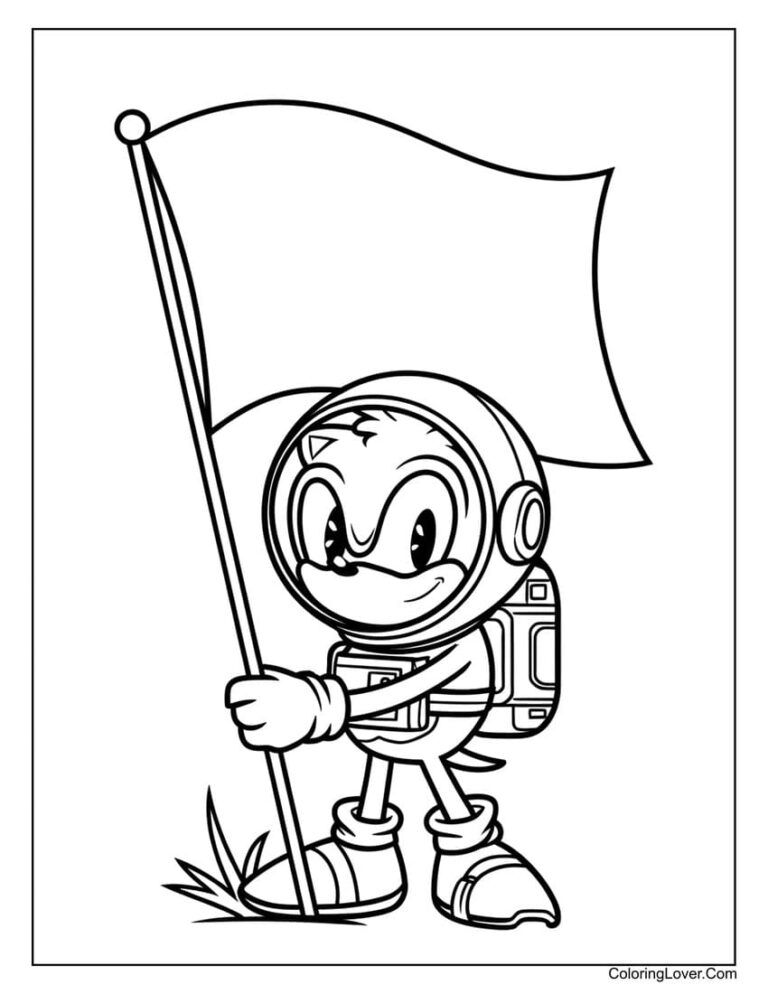 64 Sonic Coloring Pages (Free Printables for All Ages)