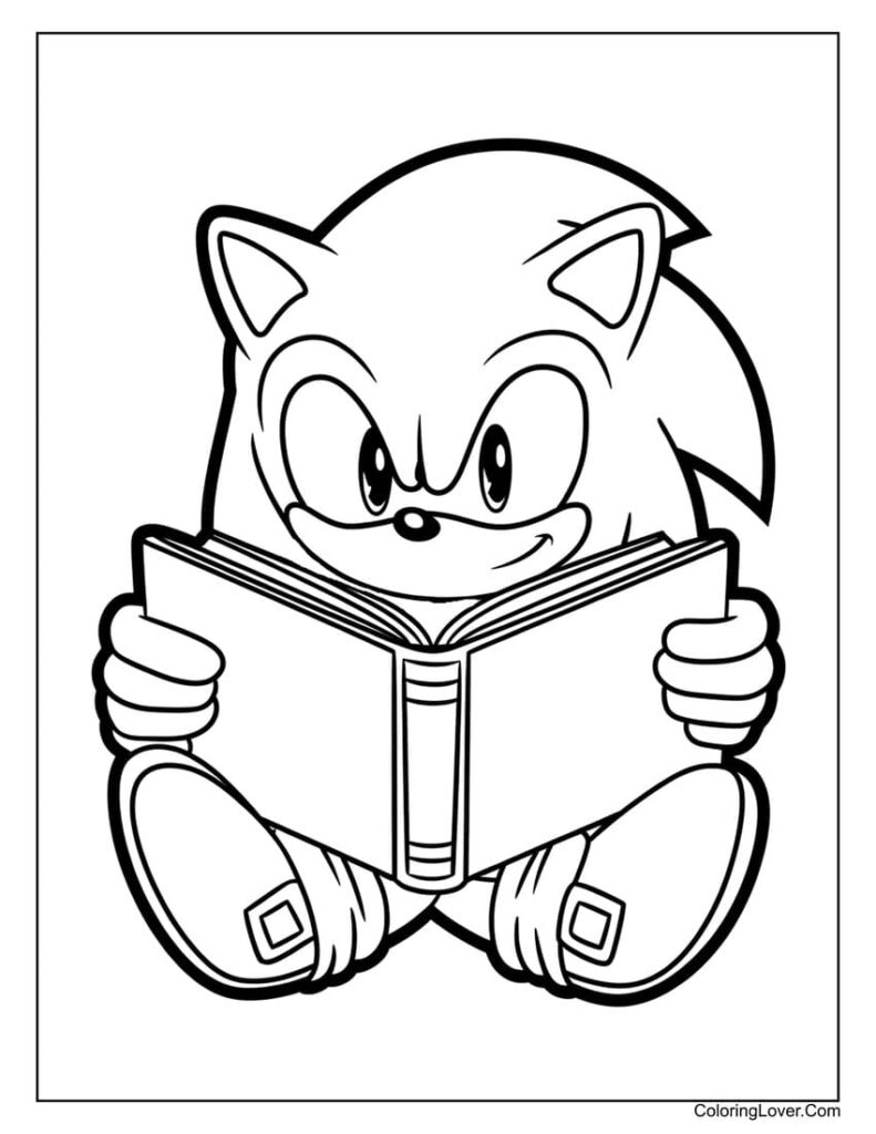 64 Sonic Coloring Pages (Free Printables for All Ages)