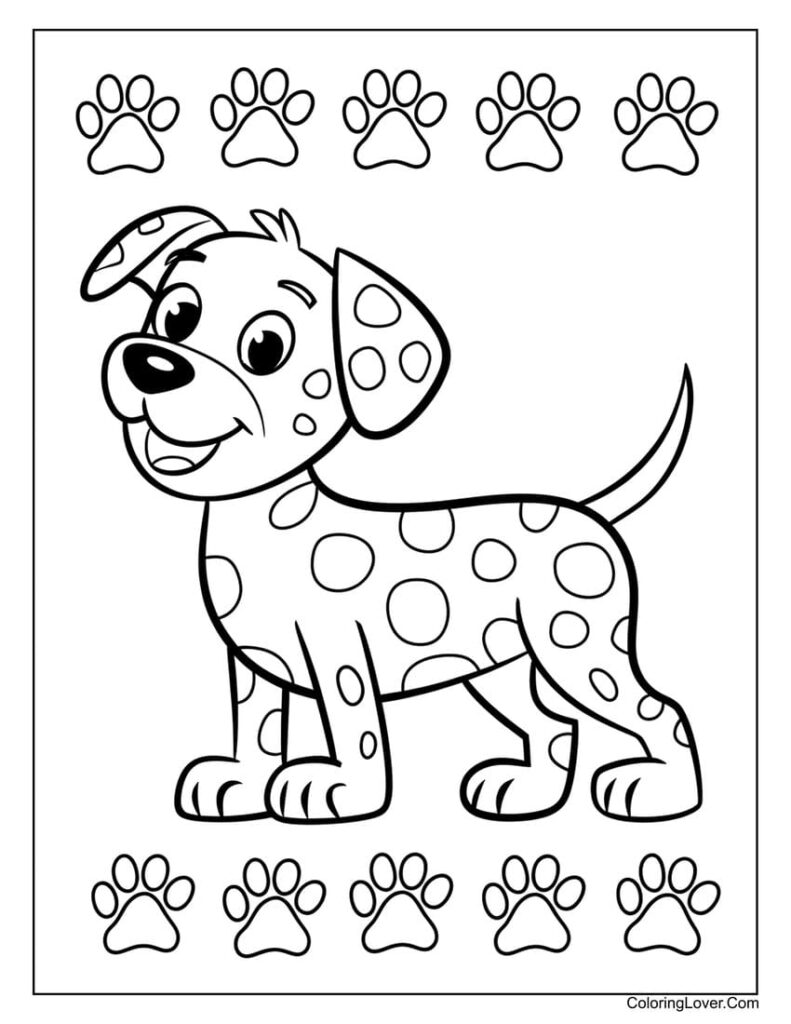 77 Dog Coloring Pages (Free Printables for All Ages)