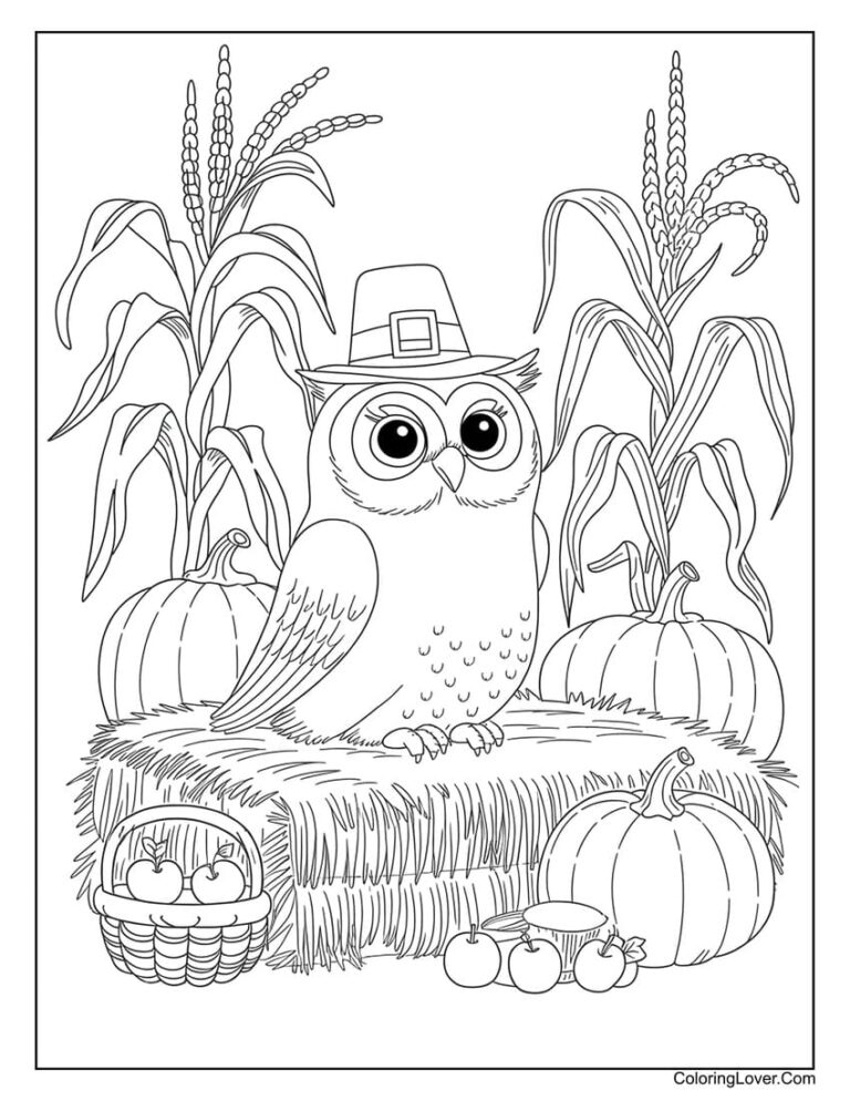 39 Owl Coloring Pages (Free Printables for All Ages)