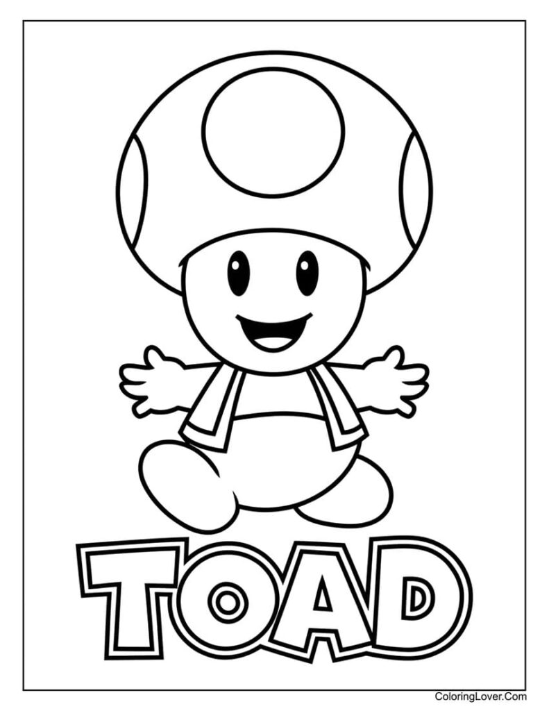 56 Super Mario Coloring Pages (Free Printables for All Ages)