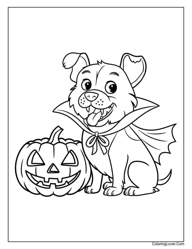 77 Dog Coloring Pages (Free Printables for All Ages)