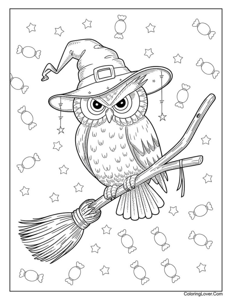39 Owl Coloring Pages (Free Printables for All Ages)