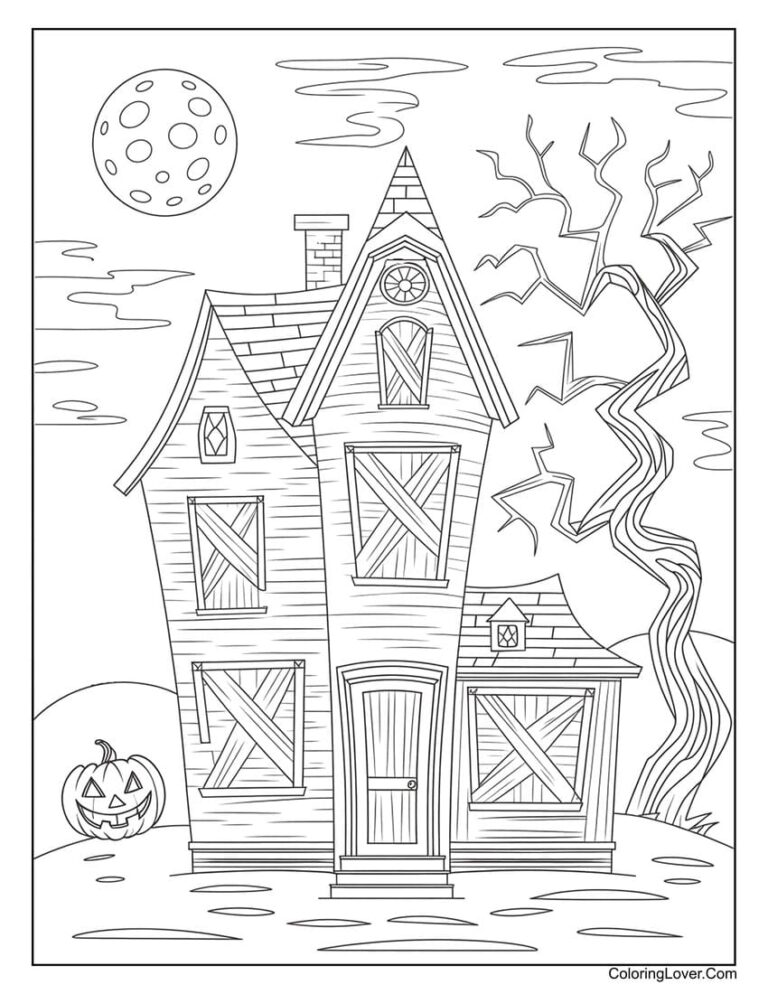 70+ Halloween Coloring Pages (Free Printables for All Ages)