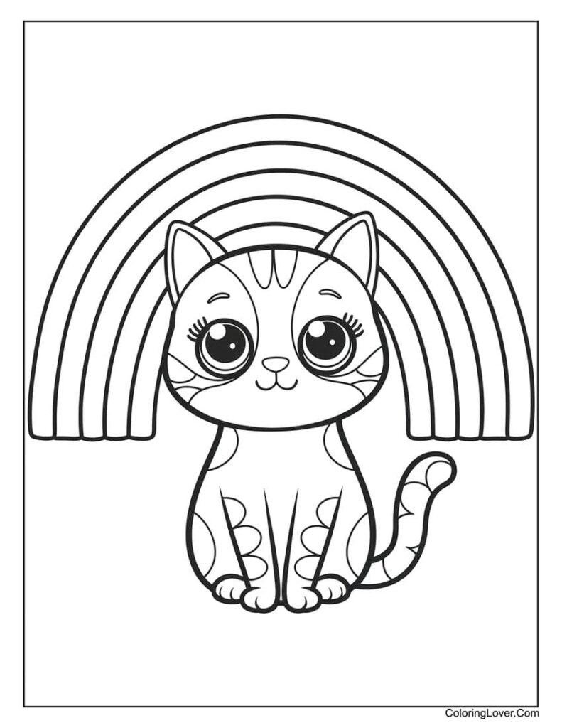 54 Cat Coloring Pages (Free Printables for All Ages)