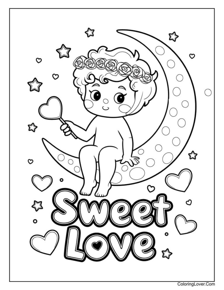 53 Valentine’s Day Coloring Pages (Free Printables for All Ages)