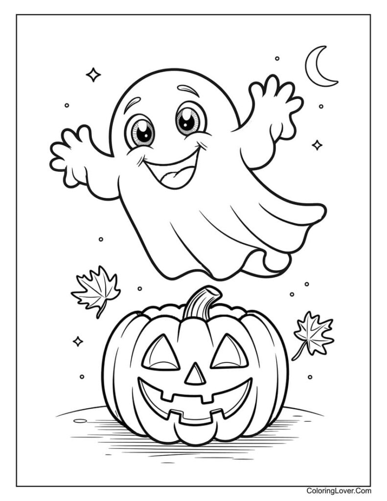 70+ Halloween Coloring Pages (Free Printables for All Ages)