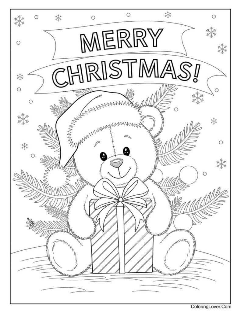 42 Bear Coloring Pages (Free Printables for All Ages)
